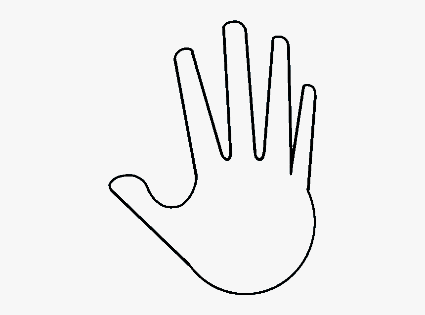 How To Draw Hand - Hand, HD Png Download , Transparent Png Image - PNGitem