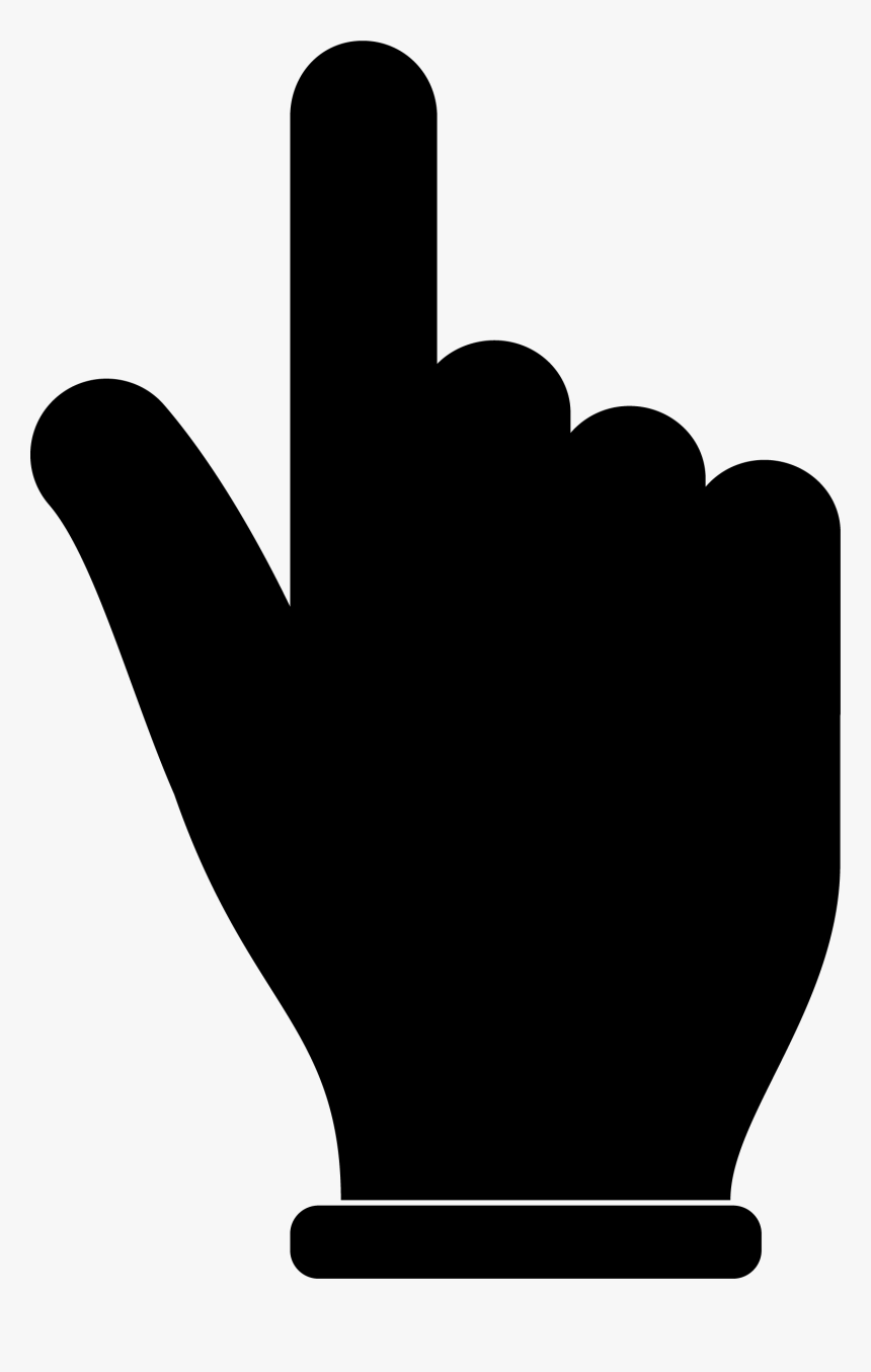 Click Hand Png Black - Transparent Click Hand Png, Png Download ...