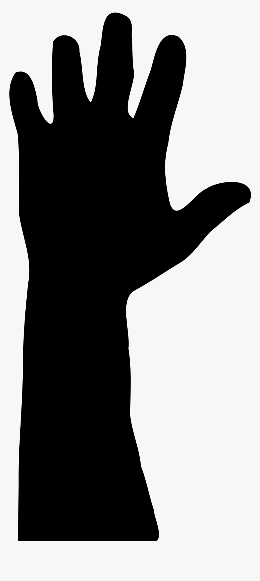 Clip Art Person Reaching Up Clipart - Hand Reaching Up Silhouette, HD ...