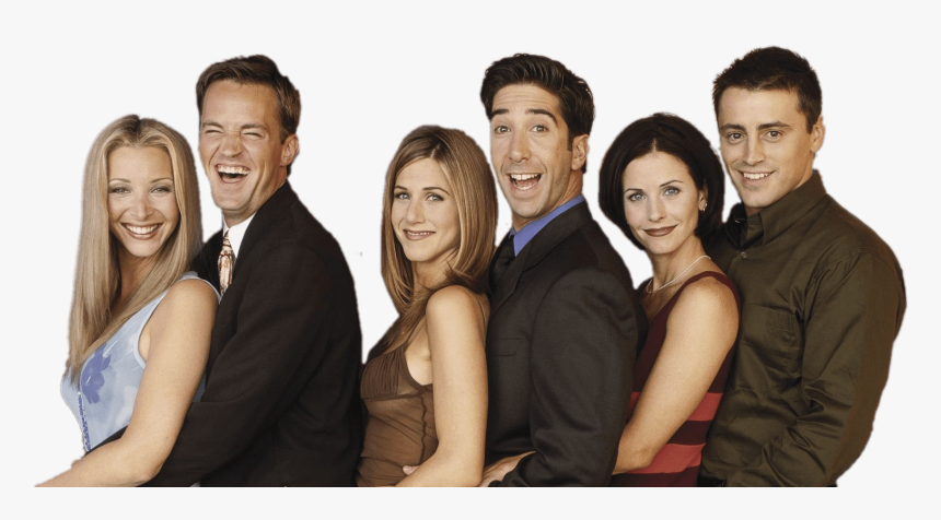 Friends Cast - Group Of Friends Transparent, HD Png Download ...