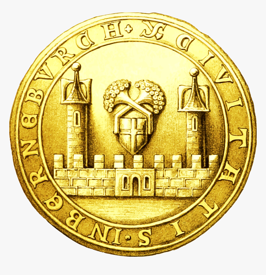 Transparent Midevil Clipart - Medieval Gold Coin Png, Png Download ...