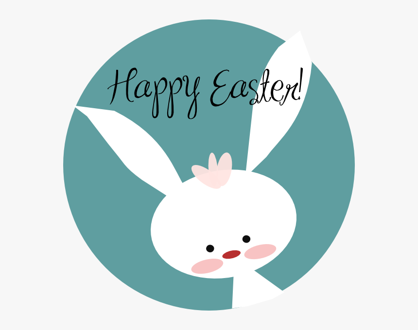Easter Bunny Clip Art - Clip Art Happy Easter Bunny, HD Png Download ...