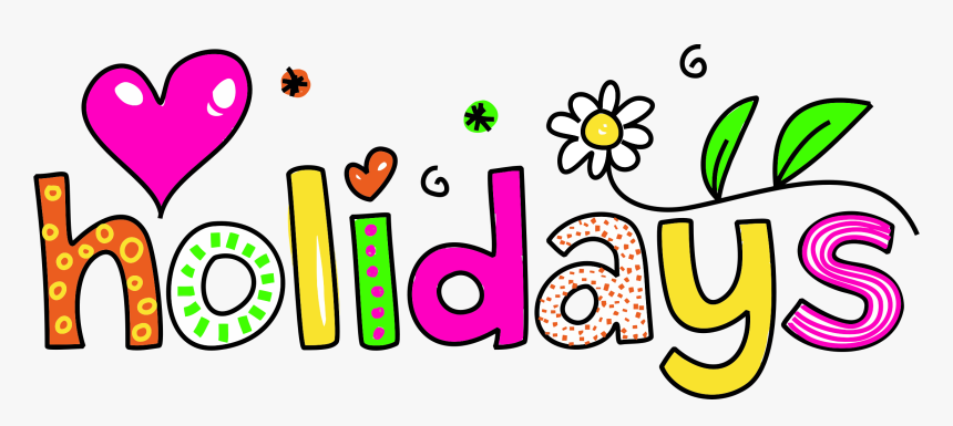 School Holiday Clip Art, HD Png Download , Transparent Png Image - PNGitem