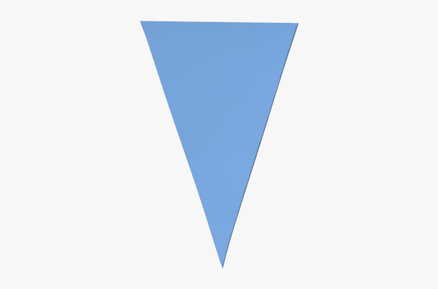 Sky Blue Pvc Bunting - Triangle Sky Blue Png, Transparent Png ...
