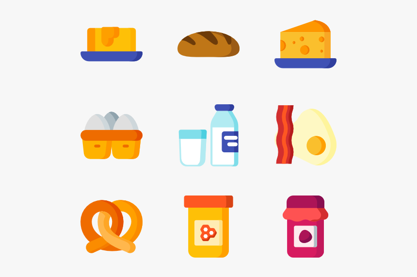 Breakfast Color Icon Png, Transparent Png , Transparent Png Image - PNGitem