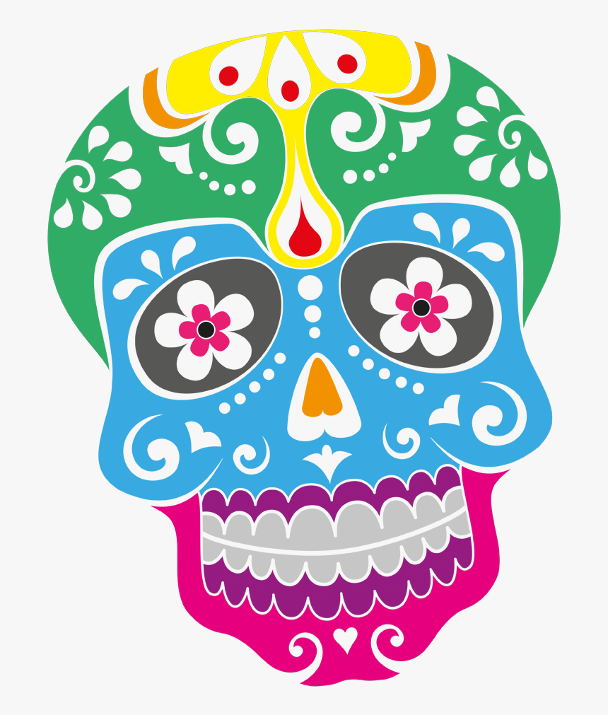 Calavera Mexicana Ilustracion