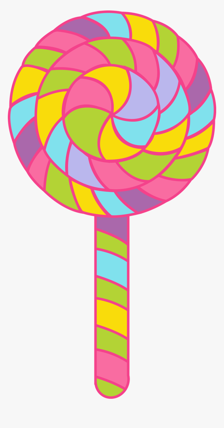 Lollipop Candy Clipart, HD Png Download , Transparent Png Image - PNGitem