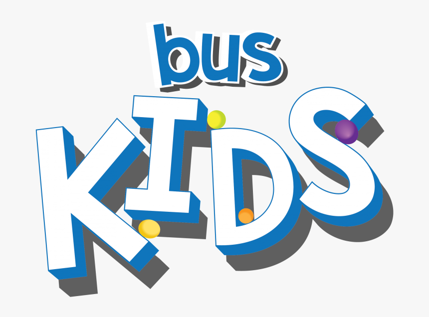 Bus Kids Logo - Graphic Design, HD Png Download , Transparent Png Image ...