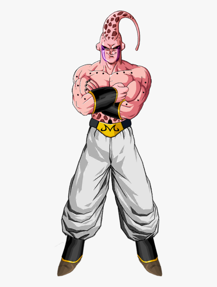 Printable Colouring Pages - Buu Cell Absorbed, HD Png Download ...