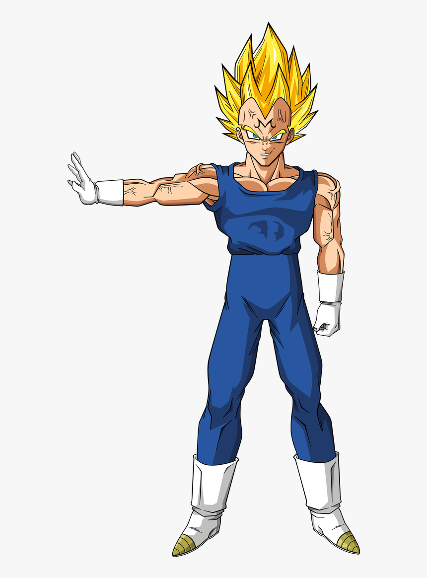 Majin Vegeta Drawing Full Body
