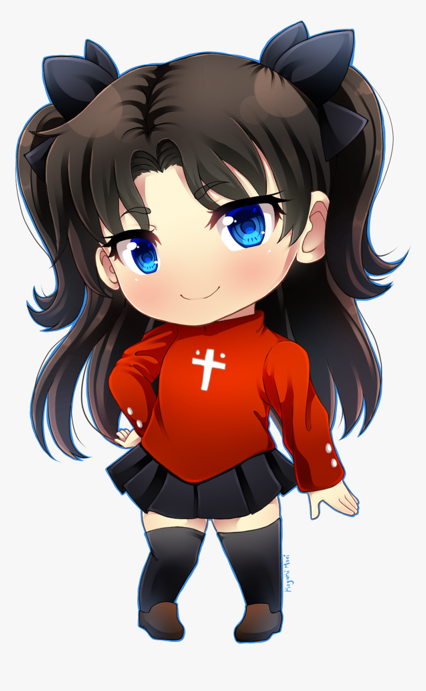 Chibi Rin Tohsaka [fate/stay Night] - Fate Stay Night Rin Chibi, HD Png ...