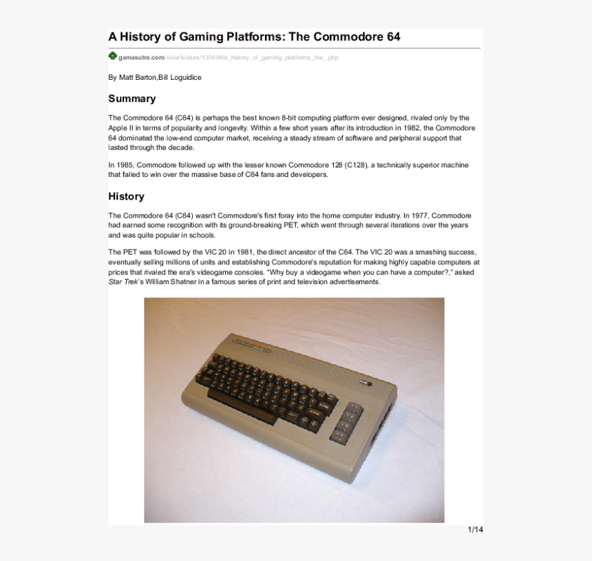 Commodore 64, HD Png Download , Transparent Png Image - PNGitem