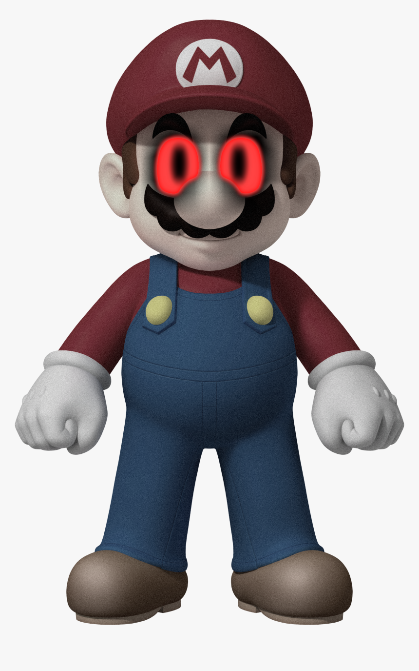Demonic Mario V2 - New Super Mario Bros Wii Render, HD Png Download ...