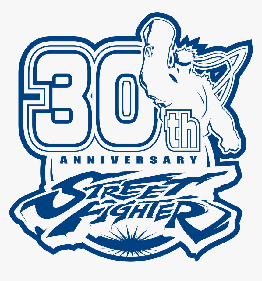 Transparent Street Fighter V Logo Png - Street Fighter 30th Anniversary ...