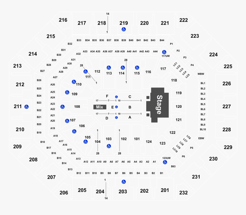 Talking Stick Resort Arena Detailed Seating Chart | Cabinets Matttroy
