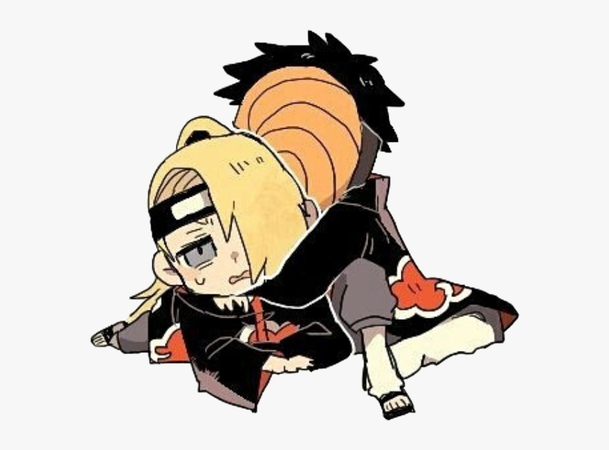 Chibi Tobi And Deidara