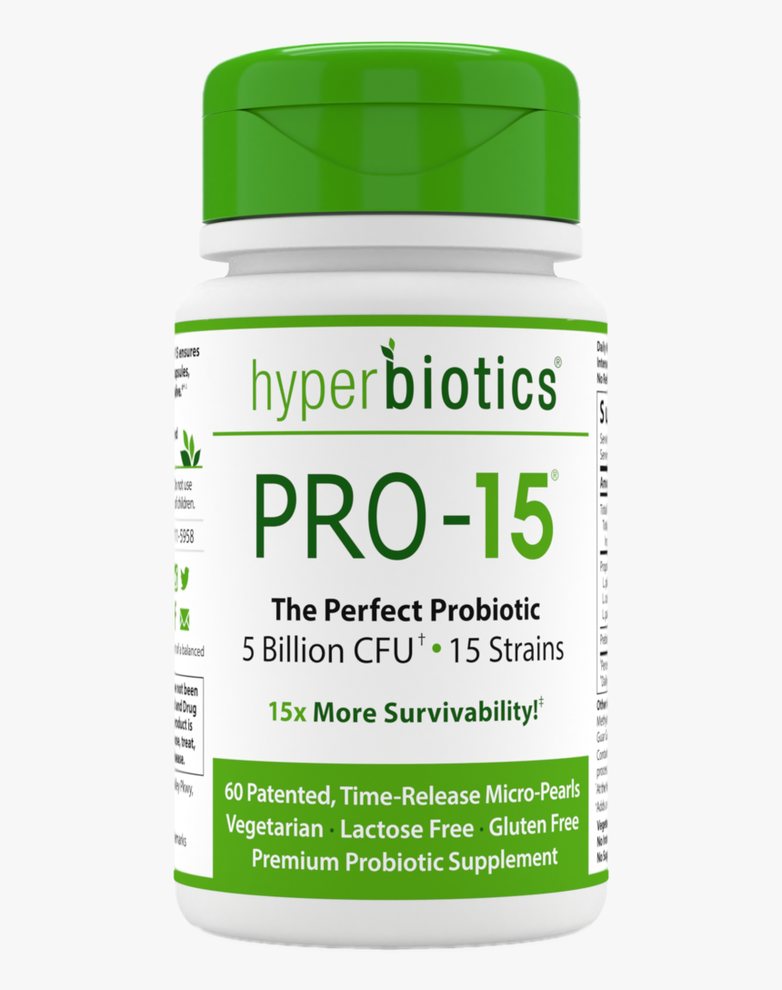 Hyperbiotics Pro 15, HD Png Download , Transparent Png Image - PNGitem