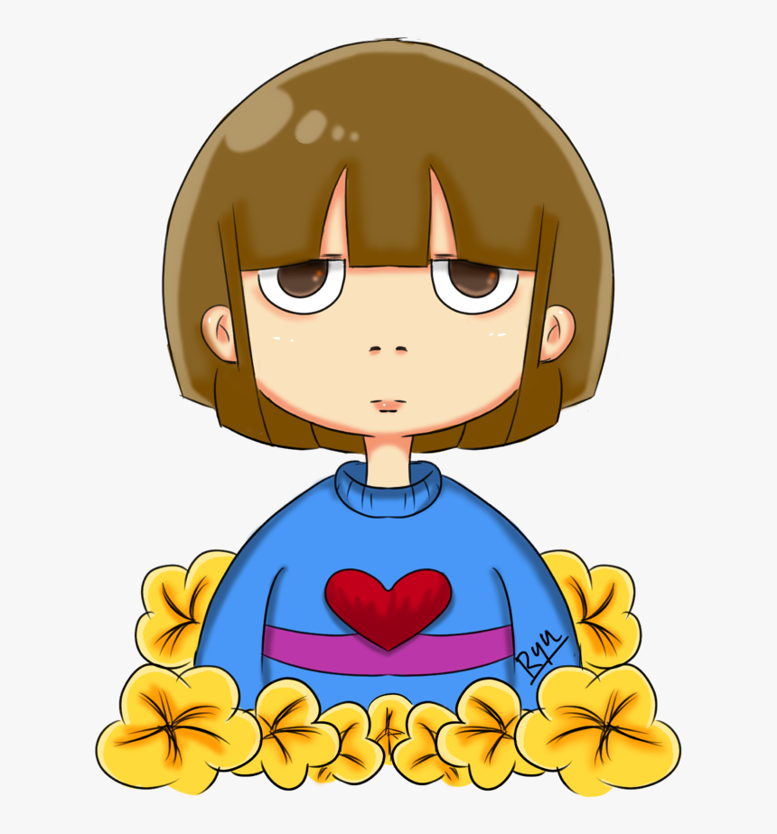 Frisk [undertale] - Cartoon, HD Png Download , Transparent Png Image ...