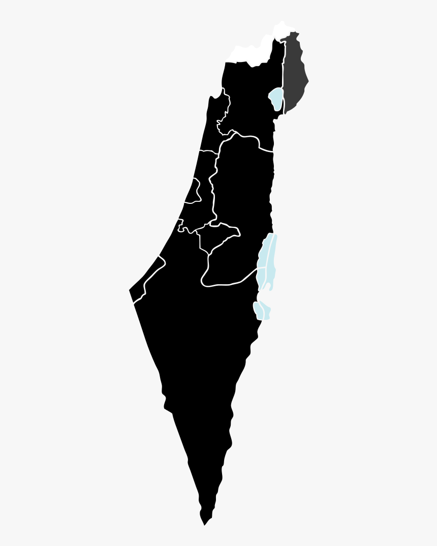 Israel Map Transparent Background, HD Png Download , Transparent Png ...