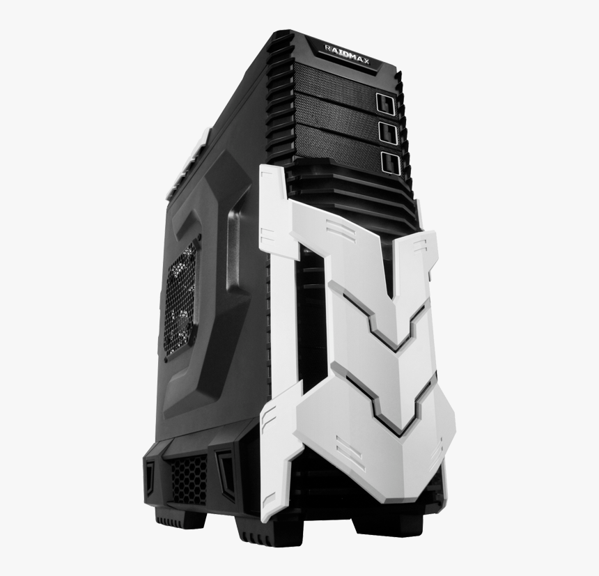 Black N White Pc Case, HD Png Download , Transparent Png Image - PNGitem