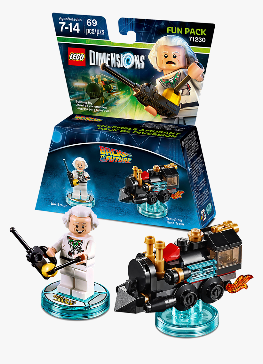 Lego Dimensions Back To The Future Fun Pack, HD Png Download ...