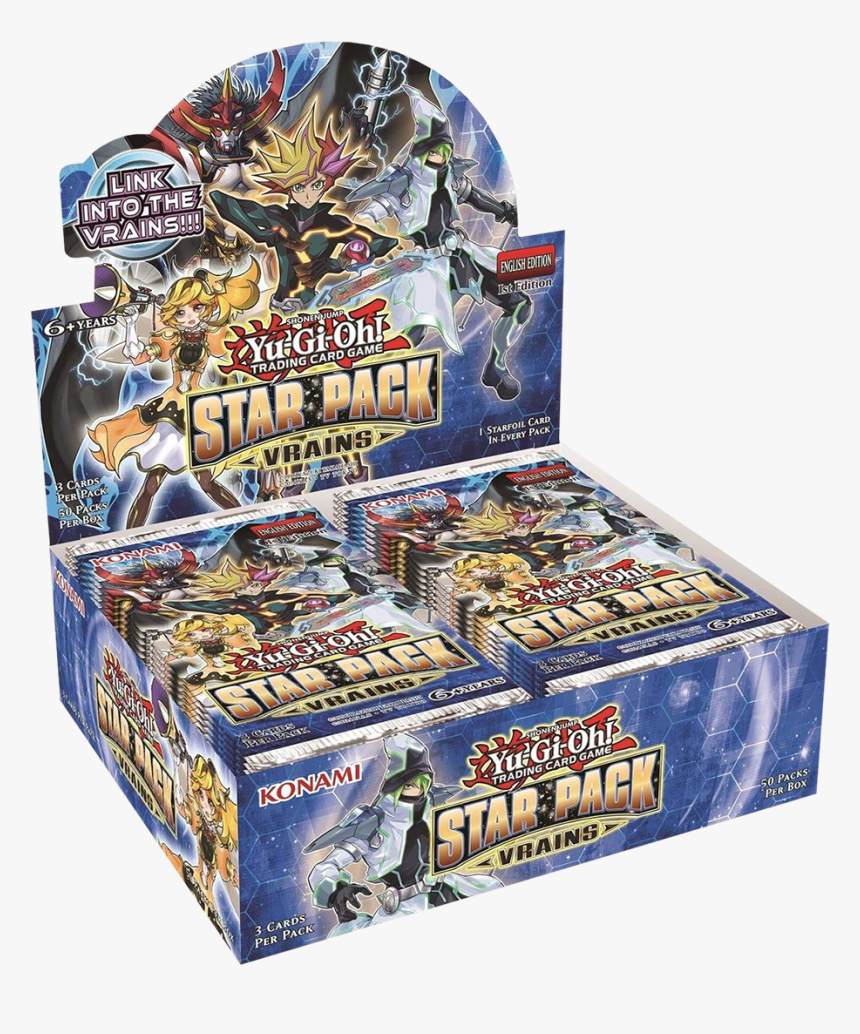 Yu Gi Oh Pack Star Pack Vrains, HD Png Download , Transparent Png Image ...