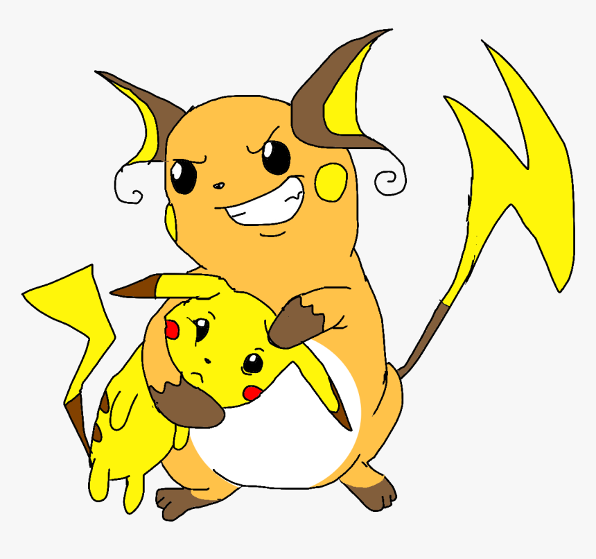 Transparent Raichu Png - Cartoon, Png Download , Transparent Png Image ...