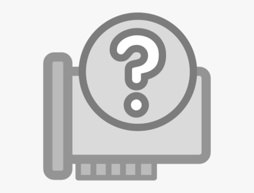 Unknown Hardware Icon - Unknown Device Png, Transparent Png ...
