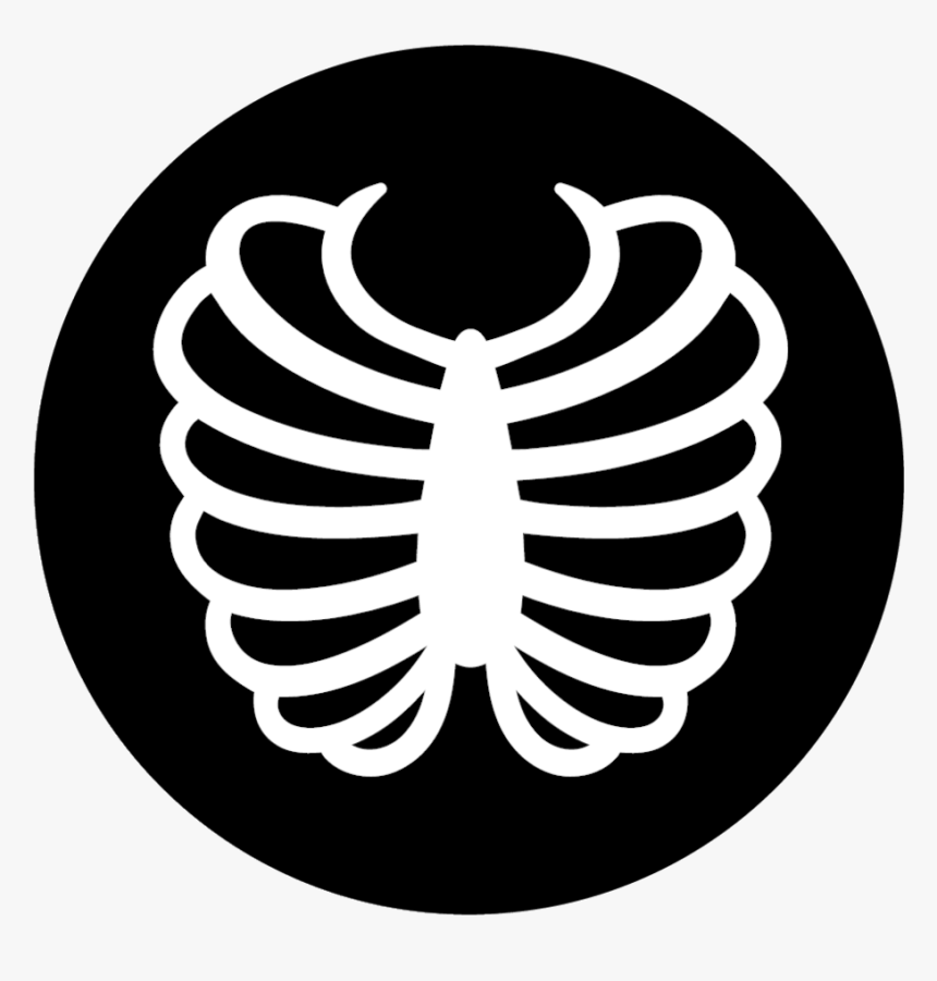 Rib Cage Computer Icons Bone Rib Fracture - Thumb Up Thumb Down, HD Png ...