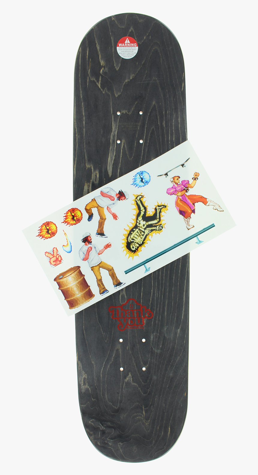 Thank You Torey Pudwill Fighter Skateboard Deck - Skateboard Deck, HD ...