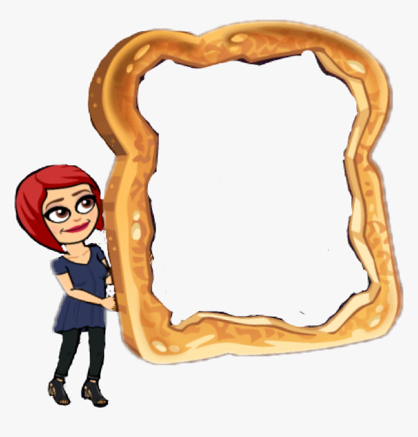 #toast #food #frame #bitmoji - Food Frame Transparent, HD Png Download ...