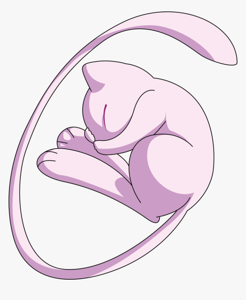 Mew Sleeping Png, Transparent Png , Transparent Png Image - PNGitem