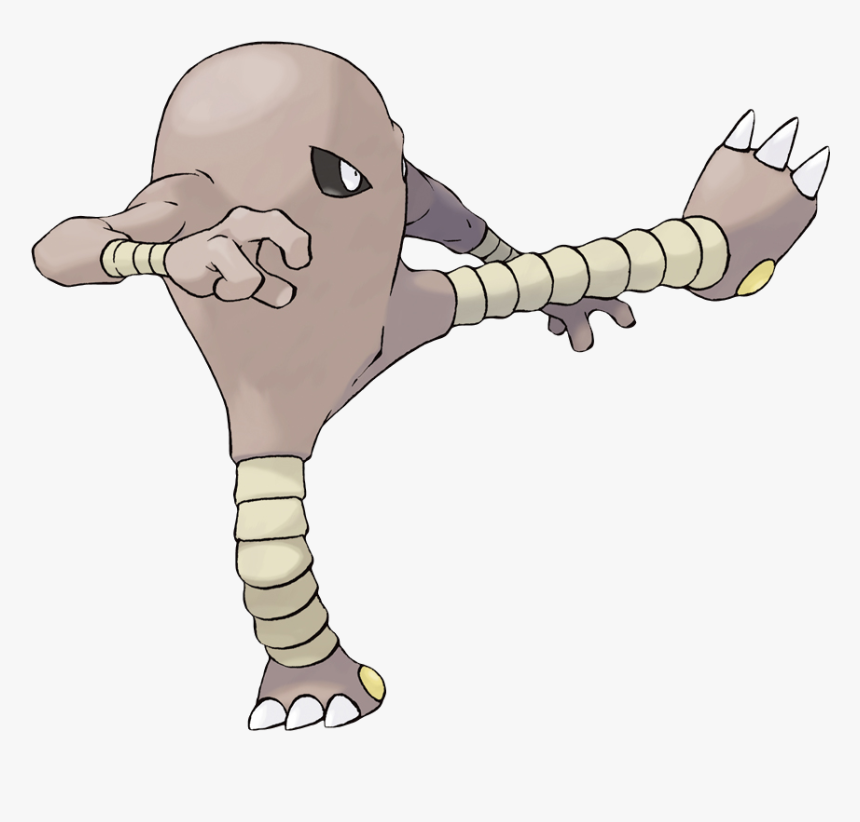 Hitmonlee Pokemon, HD Png Download , Transparent Png Image - PNGitem