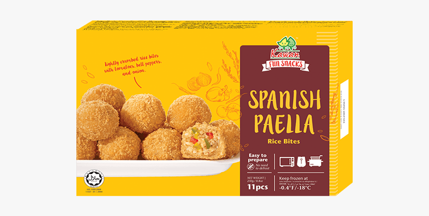Kawan Spanish Paella Rice Bites Produced In Malaysia - Kawan Cheesy ...