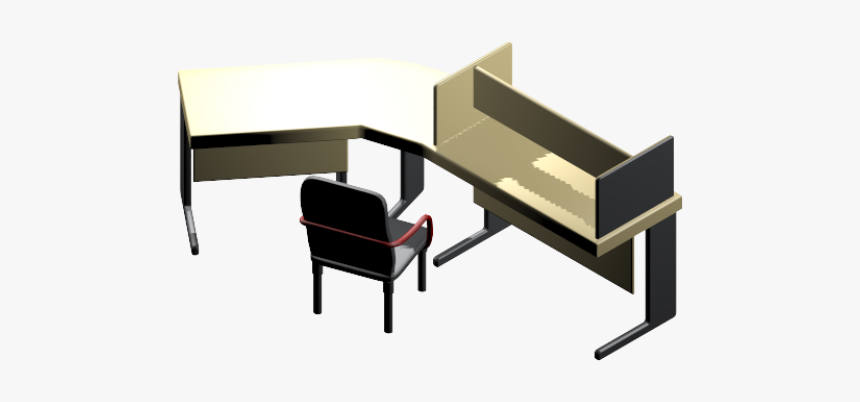 Reception Desk 3ds Max Model - Autodesk 3ds Max, HD Png Download ...