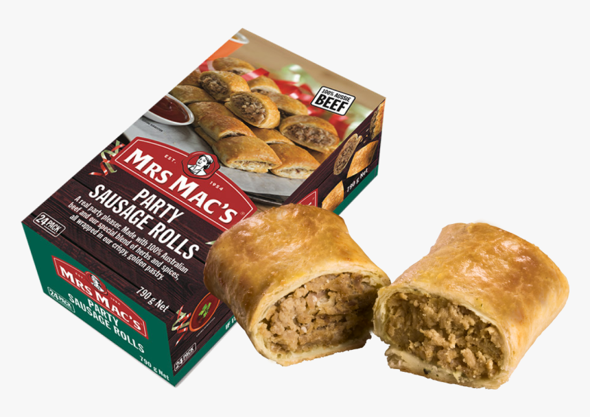 Mrs Macs Sausage Roll, HD Png Download , Transparent Png Image - PNGitem