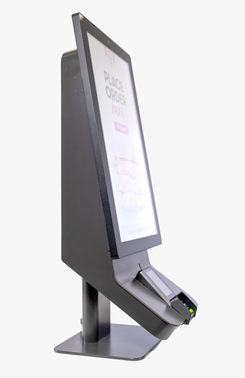 Ordering Kiosk - Led-backlit Lcd Display, HD Png Download , Transparent ...