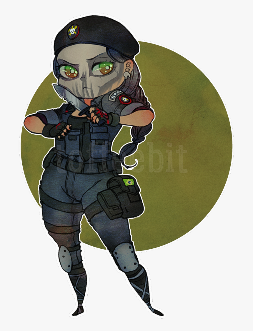 Rainbow Six Siege Chibi Drawing, HD Png Download , Transparent Png ...