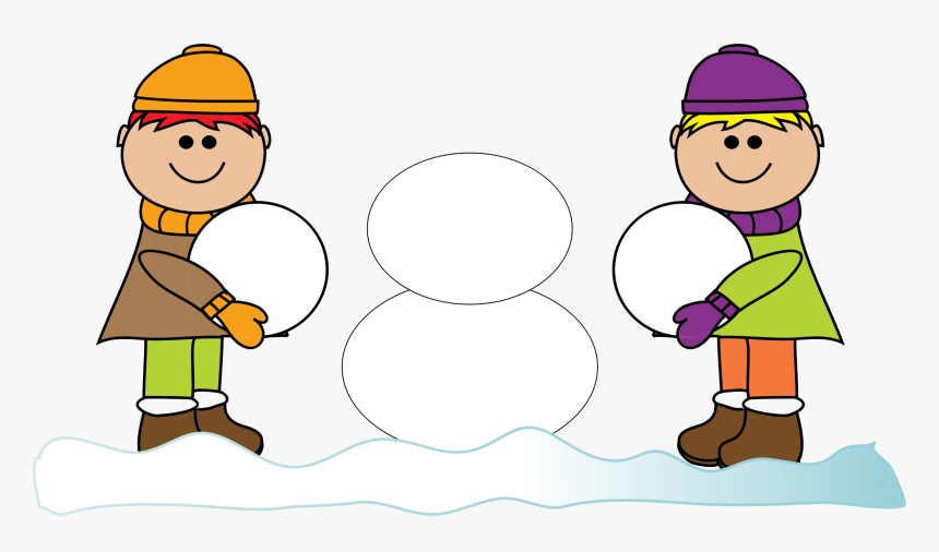 Make A Snowman Clip Arts - Build A Snowman Clipart, HD Png Download ...