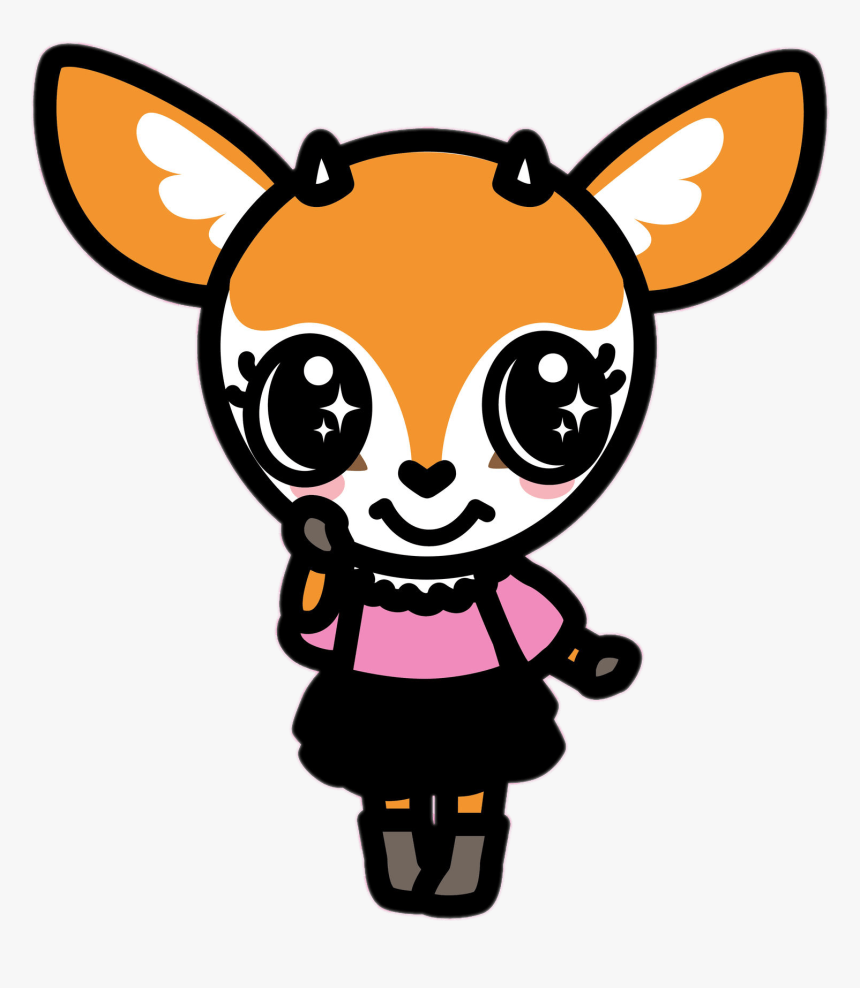 Aggretsuko Character Tsunoda The Gazelle - Aggretsuko Tsunoda, HD Png ...