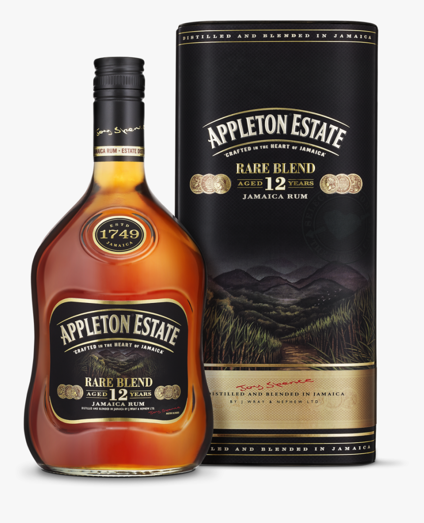 [ img] - Appleton Estate Rare Blend 12 Years, HD Png Download ...