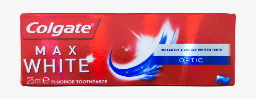 Colgate Max White Optic Travel Toothpaste 25ml - Colgate, HD Png ...
