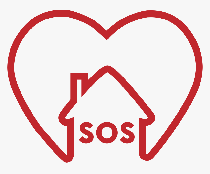 Sos Home Protect - Heart With House Shape, HD Png Download ...