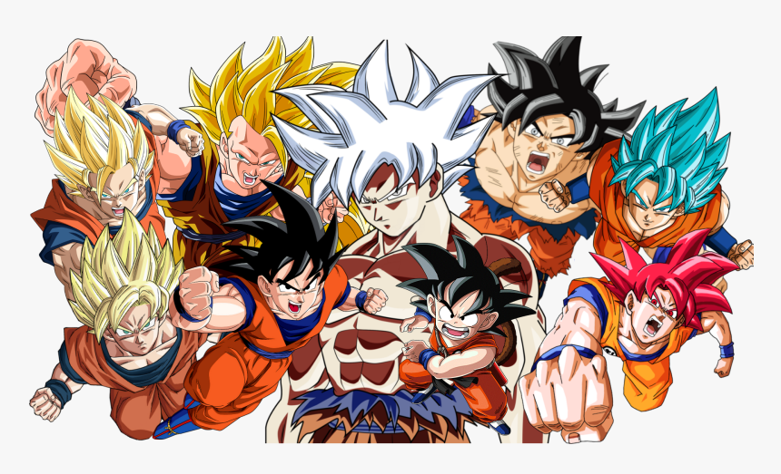 Goku Most Powerful Forms, HD Png Download , Transparent Png Image - PNGitem