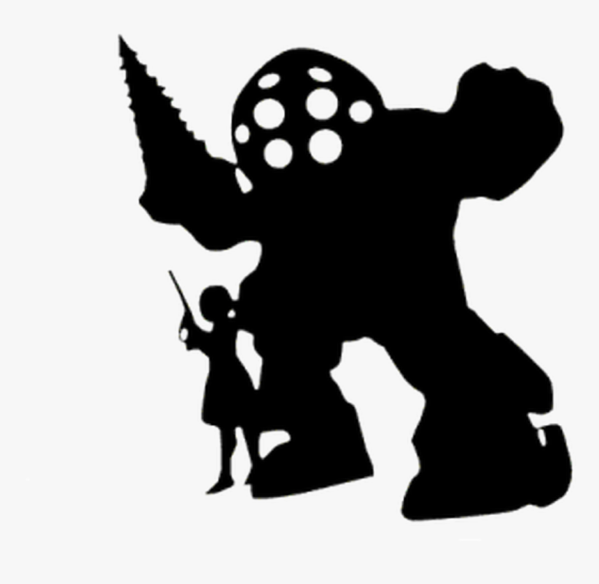 Big Daddy & Little Sister Vinyl Decal High Glossy, - Bioshock Big Daddy ...