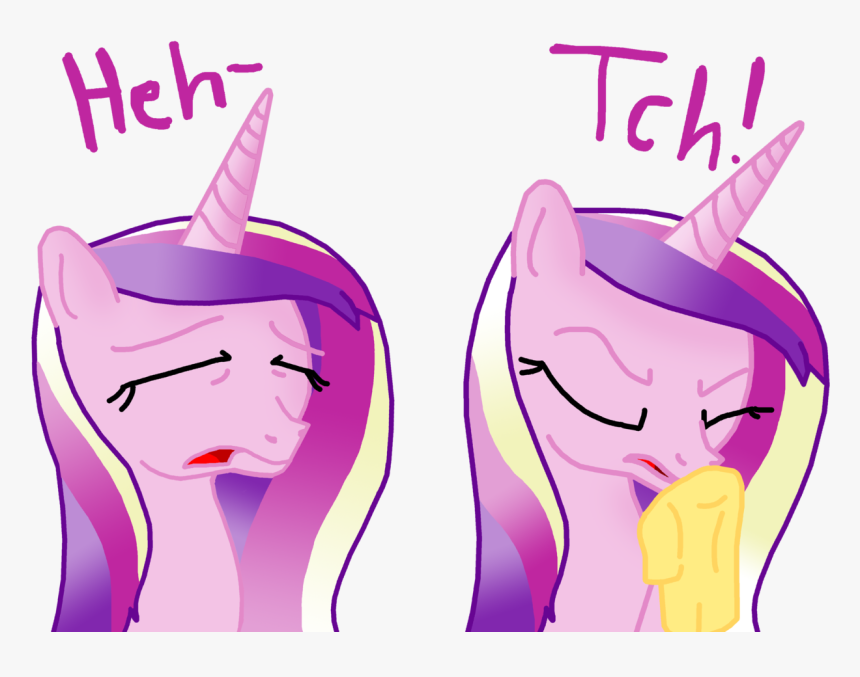 Sneeze Fetish - Mlp Princess Cadence Sneeze, HD Png Download ...