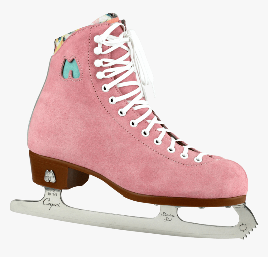 Pink Ice Skating Shoes