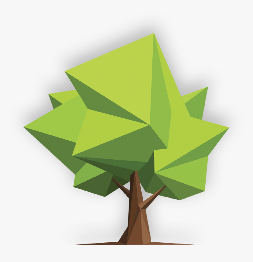 Stylized Tree 3d Low Poly - Graphic Designers South Africa, HD Png ...