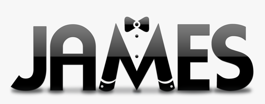 James Logo By Gvm - James Text Png, Transparent Png , Transparent Png ...