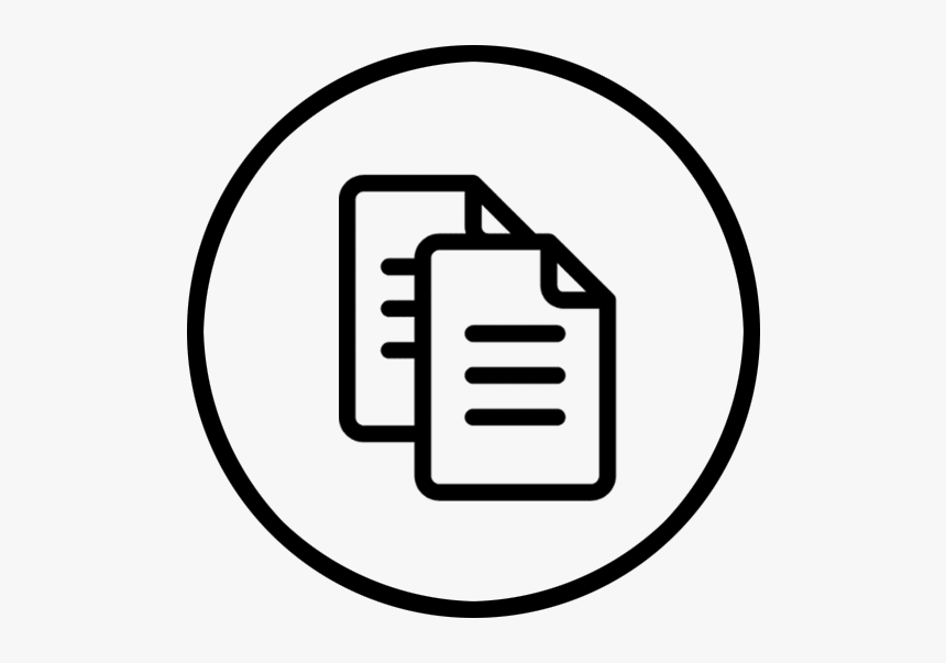 Copy Icon In Circle, HD Png Download , Transparent Png Image - PNGitem